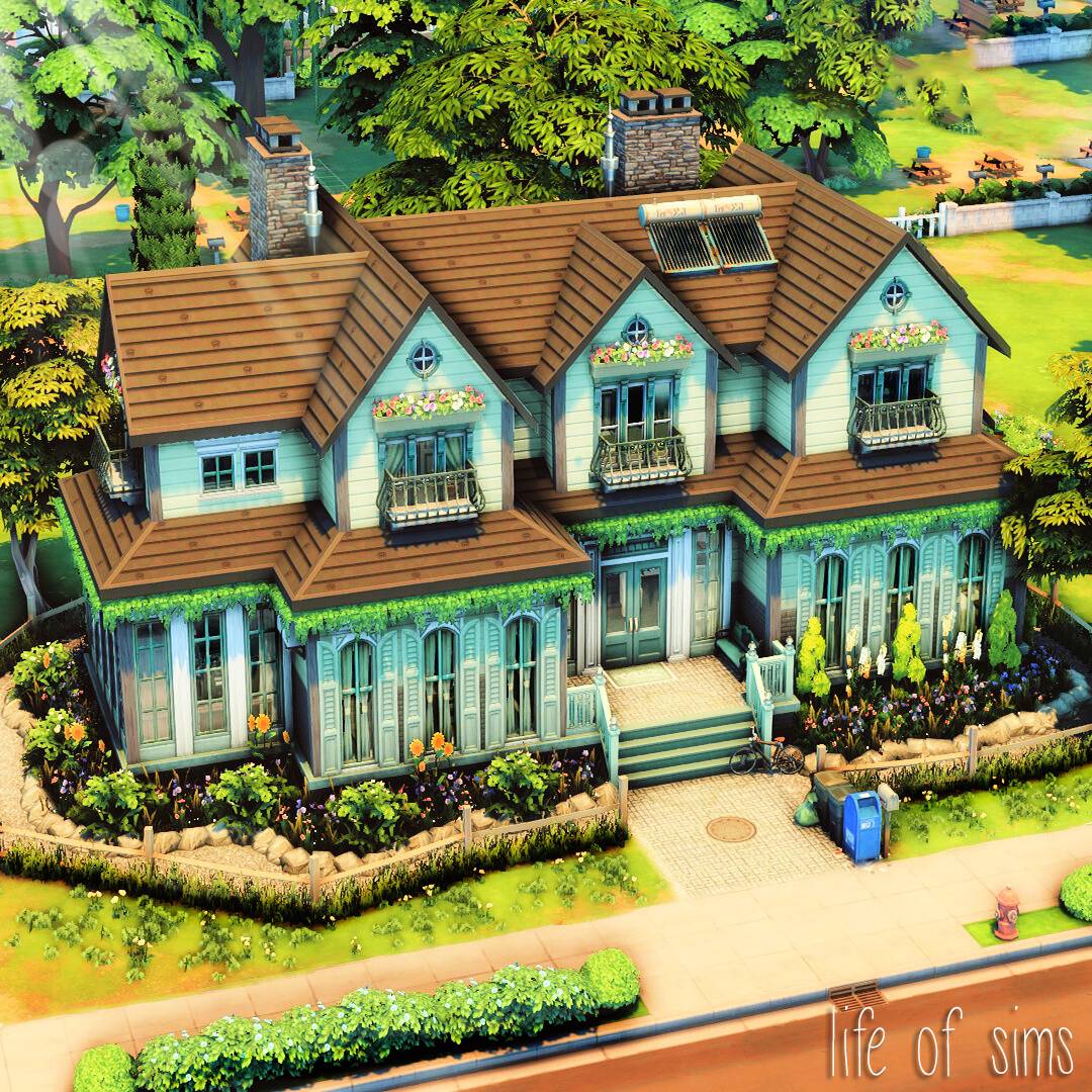 HUGE FAMILY HOUSE V2 - Gallery - The Sims 4 Rooms / Lots - CurseForge