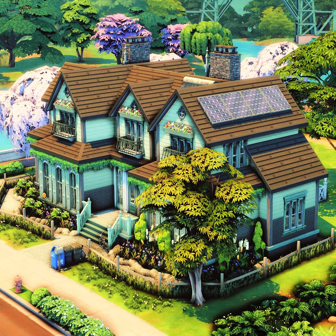 HUGE FAMILY HOUSE V2 - Gallery - The Sims 4 Rooms / Lots - CurseForge