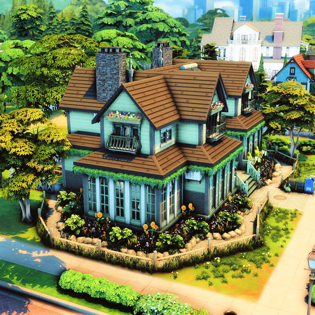 HUGE FAMILY HOUSE V2 - Gallery - The Sims 4 Rooms / Lots - CurseForge