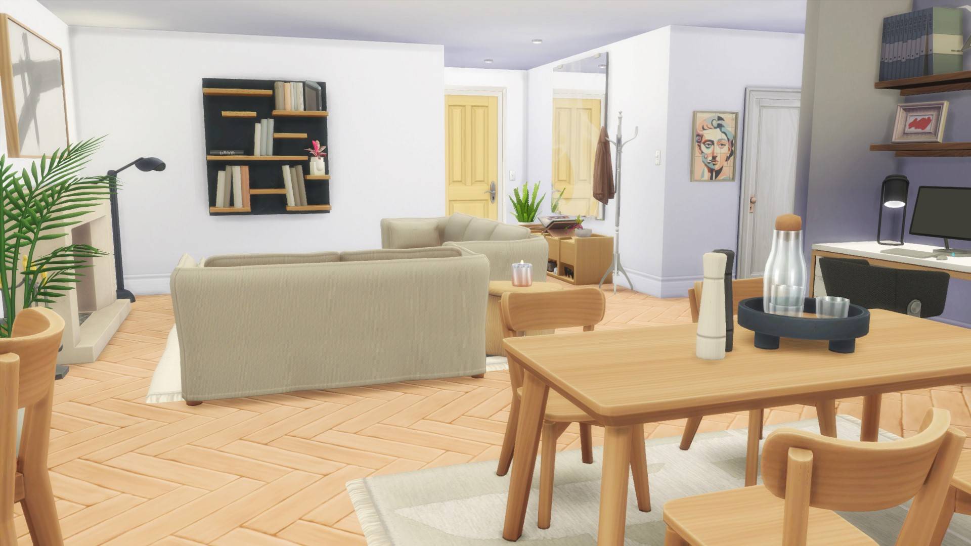 Basic Bungalow - Lounge & Dining - Gallery - The Sims 4 Rooms / Lots ...