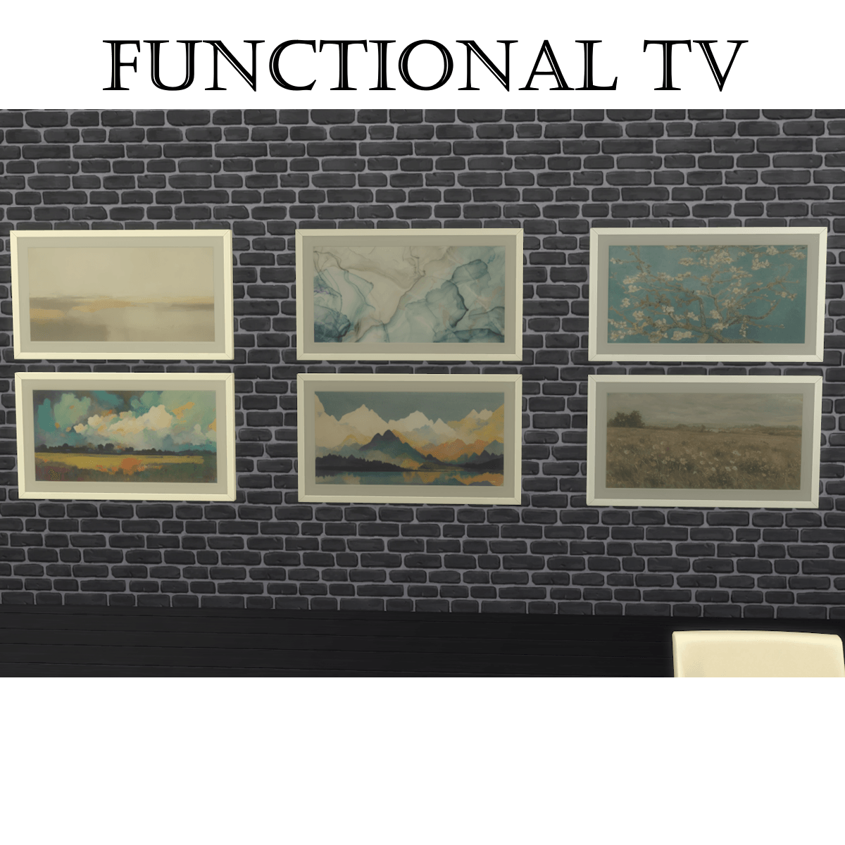 Modern Luxe TV Recolor - Gallery - The Sims 4 Build / Buy - CurseForge