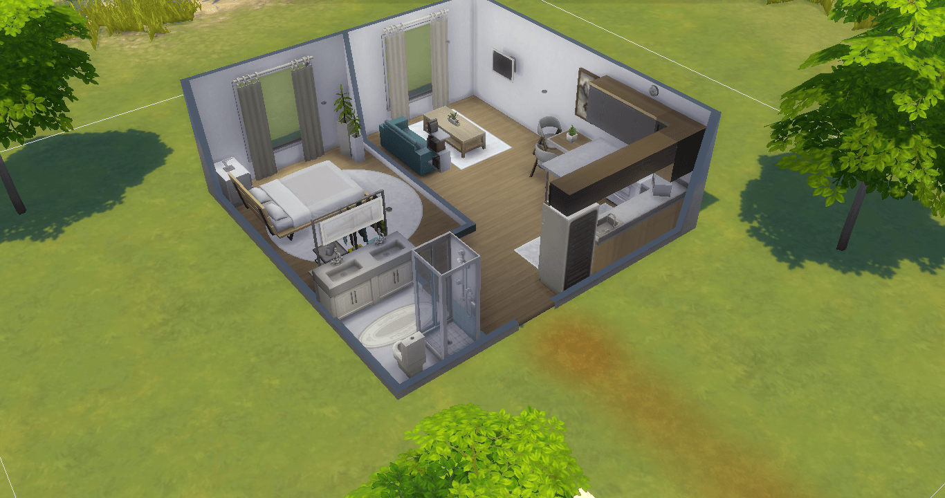 Basic Starter Home - Gallery - The Sims 4 Rooms / Lots - CurseForge
