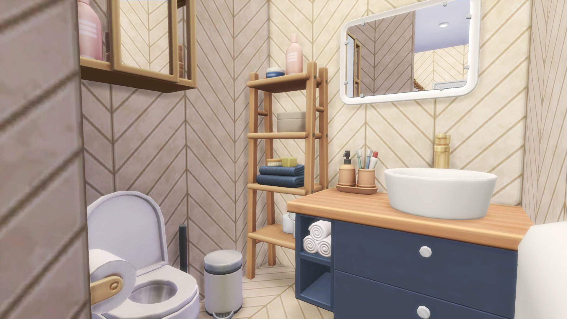 Basic Bungalow - Bathroom - The Sims 4 Rooms / Lots - CurseForge