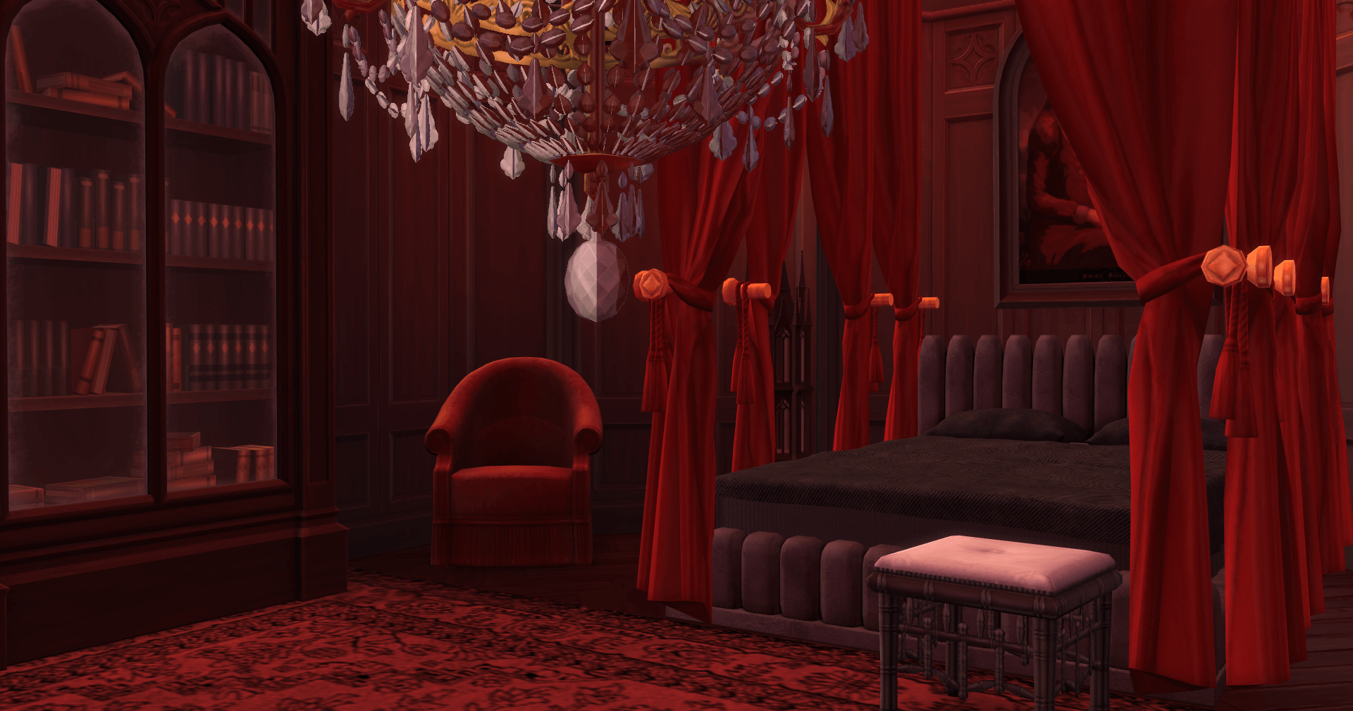 Fire Suite - Elemental Bedrooms - Gallery - The Sims 4 Rooms / Lots ...