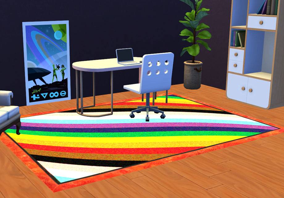 Pride Rugs - Gallery - The Sims 4 Build / Buy - CurseForge