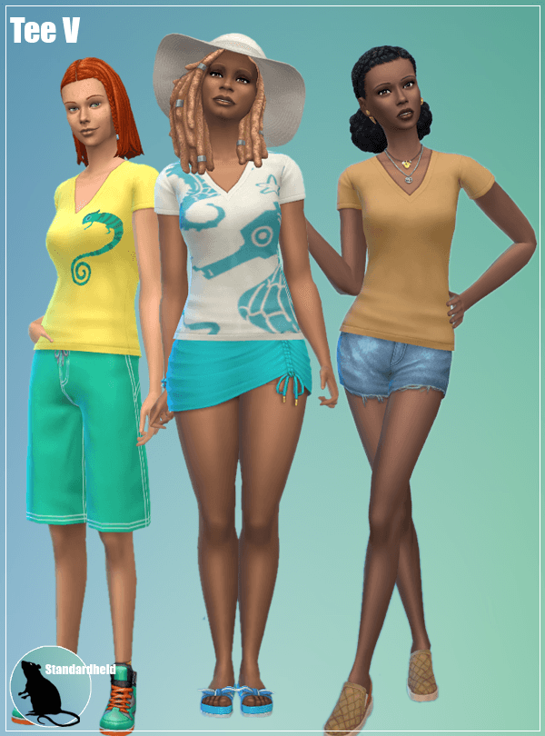 Tee V - Gallery - The Sims 4 Create a Sim - CurseForge