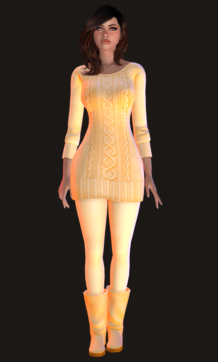 Bellebelucci Orange Collection - Gallery - The Sims 4 Create a Sim ...