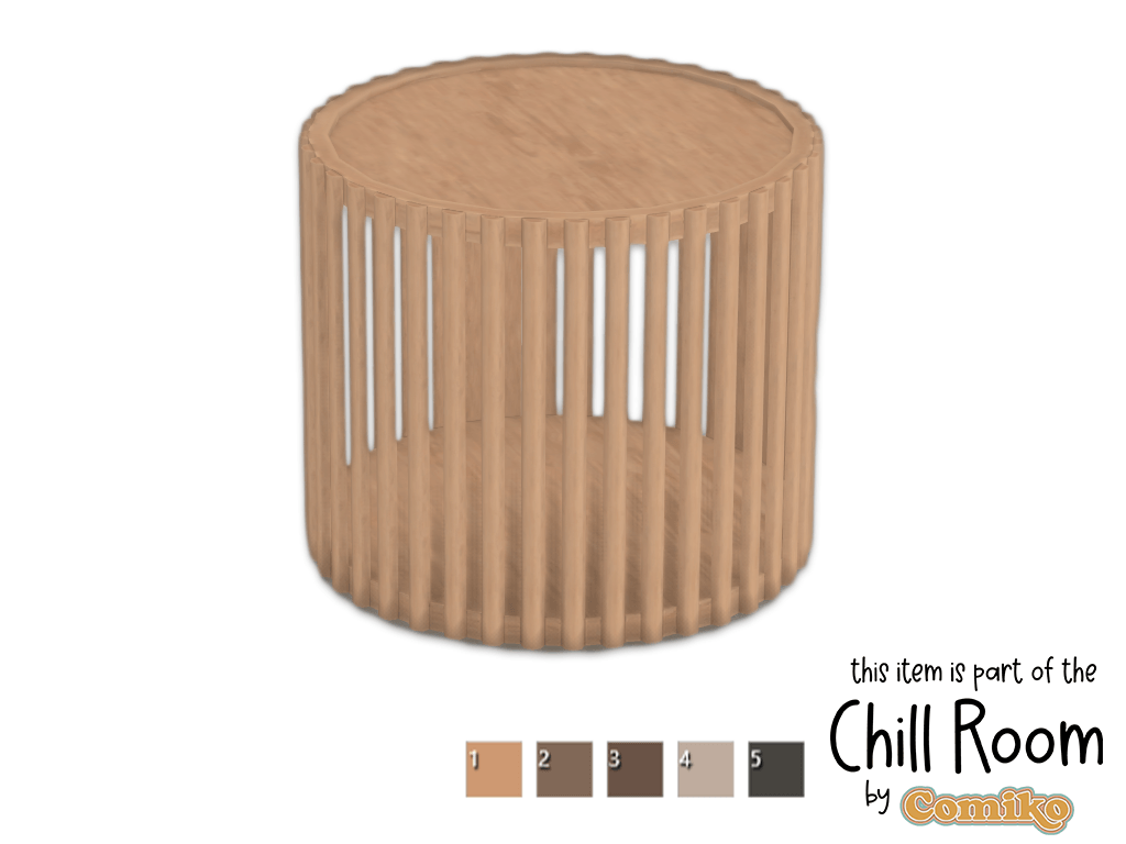 Comiko - Chill Room Coffee Table Living Room - Gallery - The Sims 4 ...