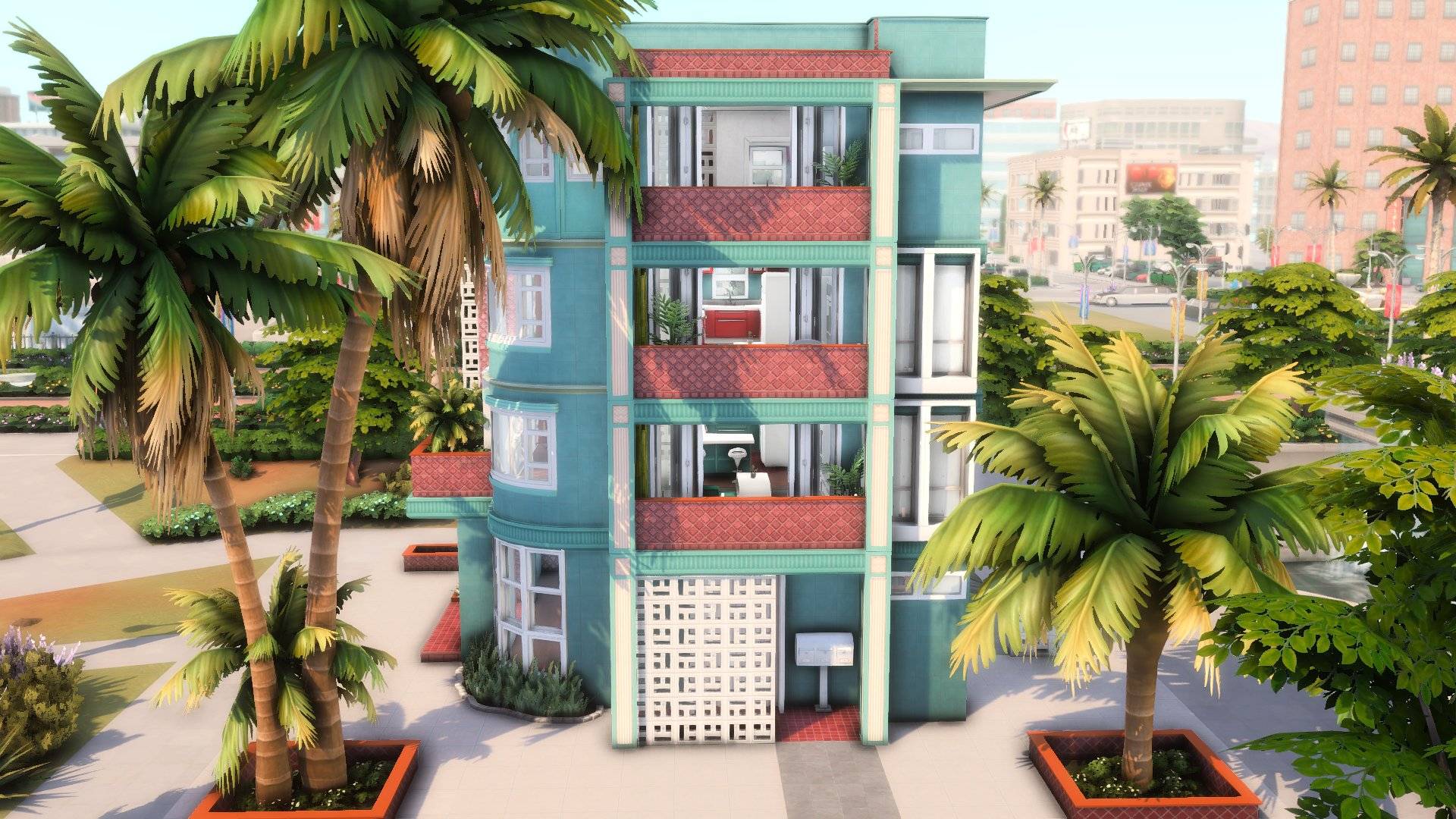 Art Deco Apartments 🌊 - Gallery - The Sims 4 Rooms / Lots - CurseForge