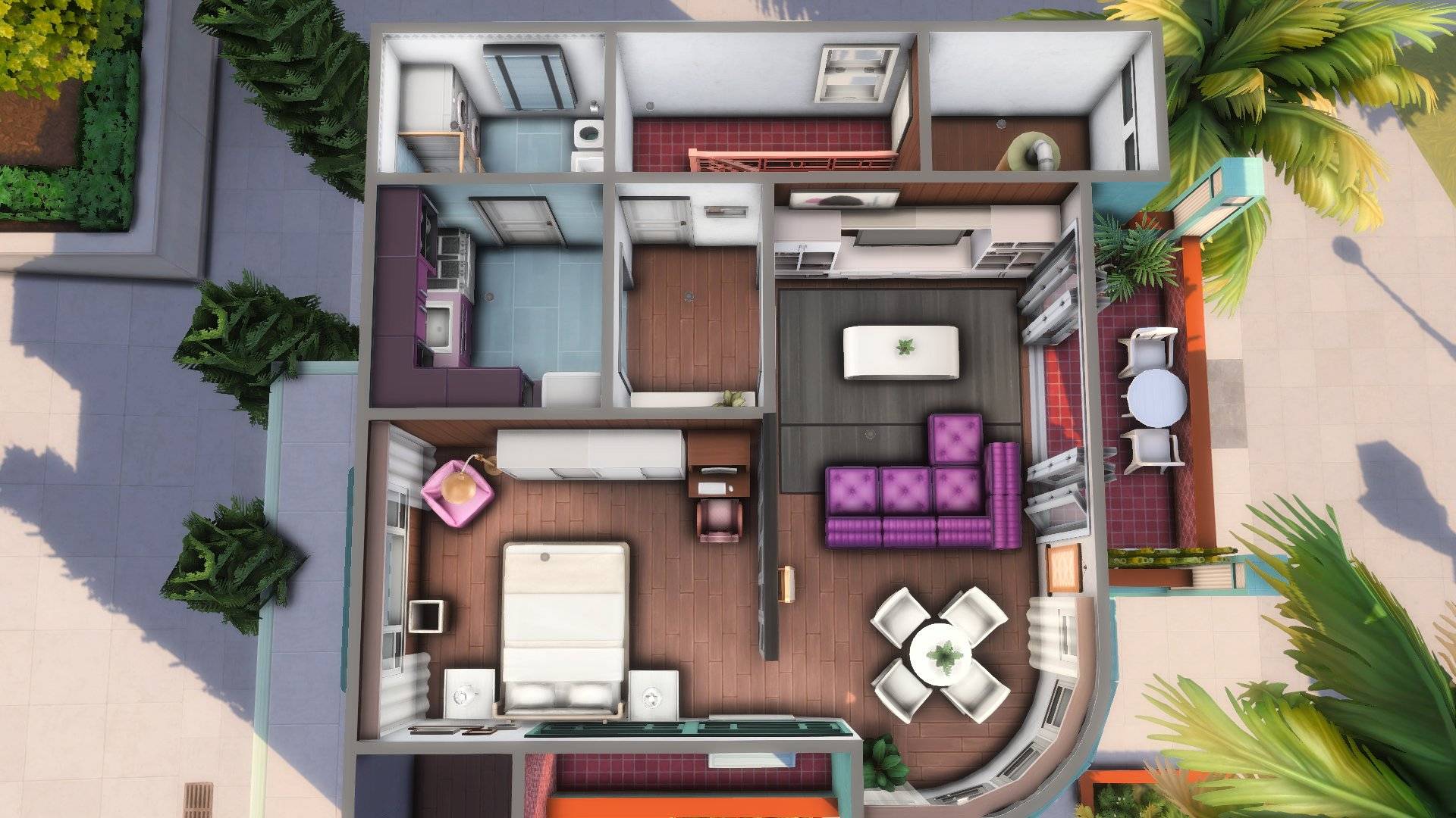 Art Deco Apartments 🌊 - Gallery - The Sims 4 Rooms / Lots - CurseForge