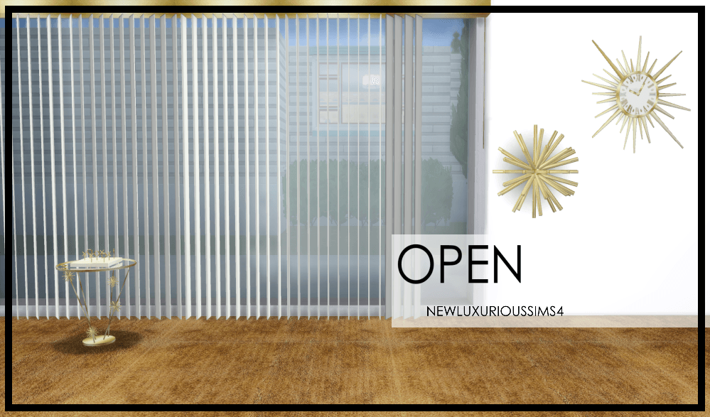 newluxurioussims4 LUXURIOUS FULL BLINDS - Gallery - The Sims 4 Build ...