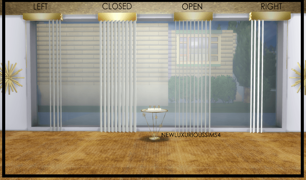 newluxurioussims4 LUXURIOUS FULL BLINDS - Gallery - The Sims 4 Build ...