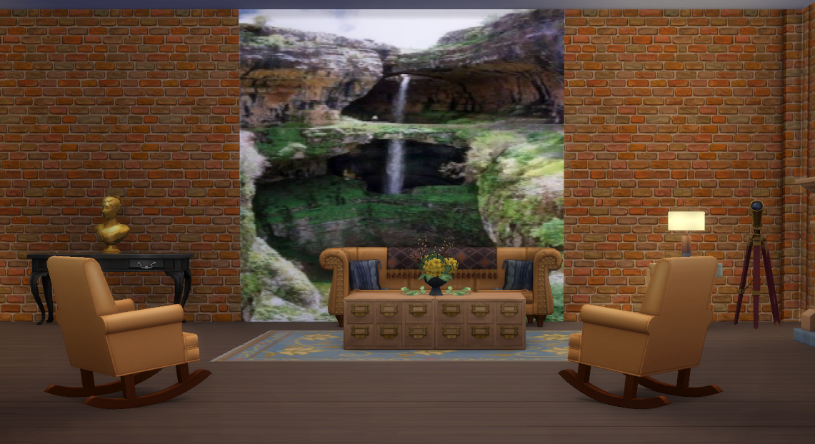 Wall murals WM 014 wild waterfall - Base game compatible - Gallery ...