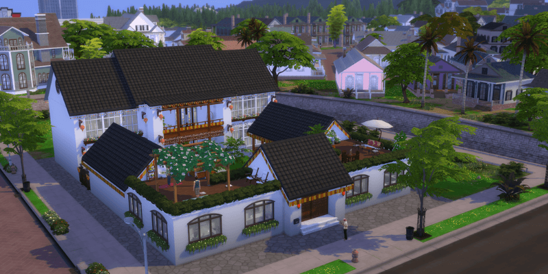 Shiheyuan - Chinese house/Residential ver. - Gallery - The Sims 4 Rooms ...