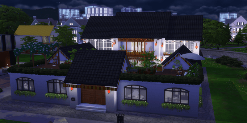 Shiheyuan - Chinese house/Residential ver. - Gallery - The Sims 4 Rooms ...