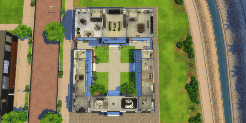 Shiheyuan - Chinese house/Residential ver. - Gallery - The Sims 4 Rooms ...