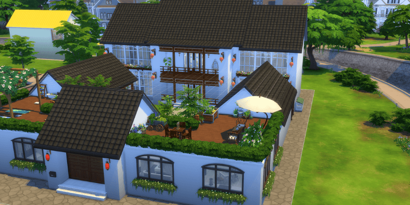 Shiheyuan - Chinese house/Residential ver. - Gallery - The Sims 4 Rooms ...