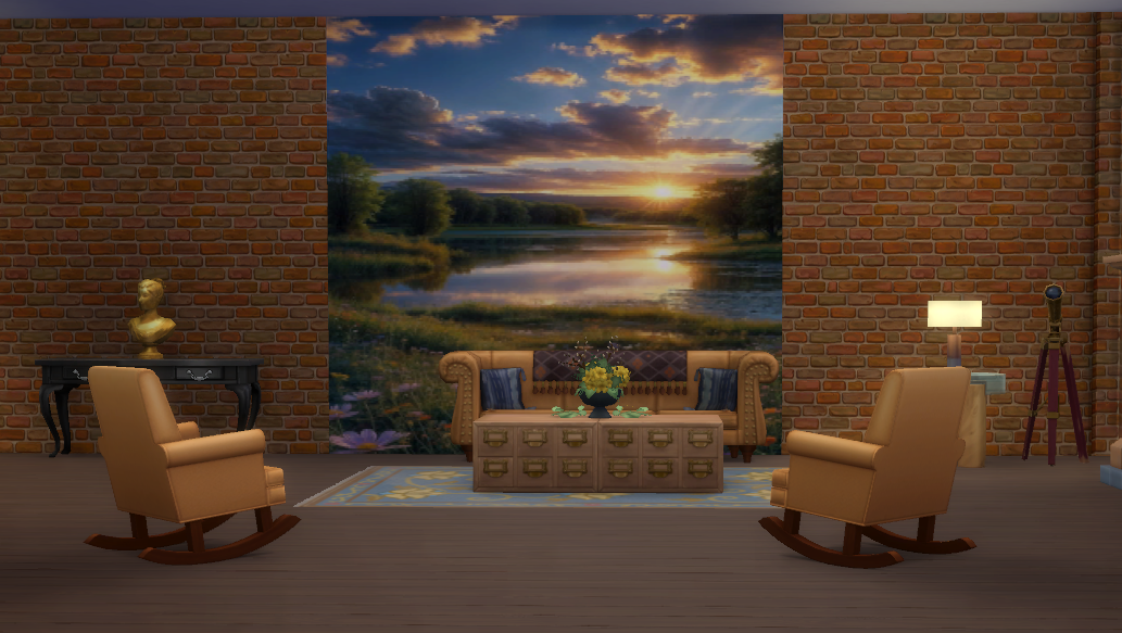 Wall murals WM 021 good morning - Base game compatible - Gallery - The ...