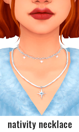 Nativity Necklace - Gallery - The Sims 4 Create a Sim - CurseForge