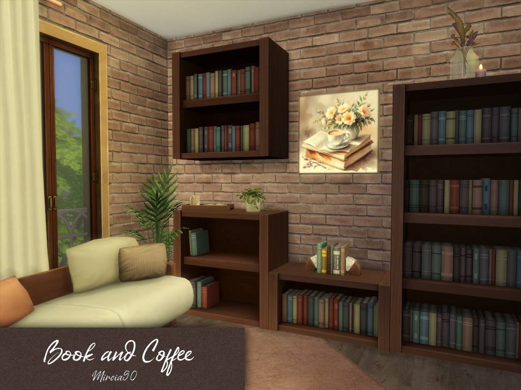 Book and Coffee - Gallery - The Sims 4 Build / Buy - CurseForge