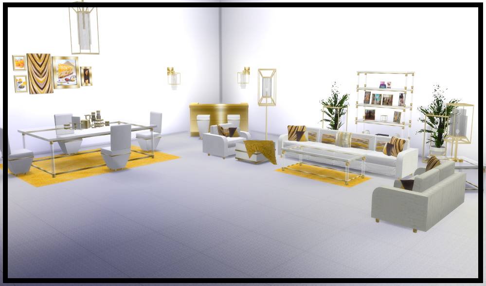 Mackenzie Living & Dining Set - Gallery - The Sims 4 Build / Buy ...