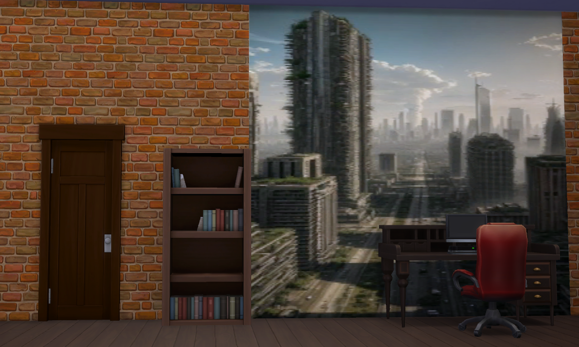 Wall murals WM 034 skyscrapers - Base game compatible - Gallery - The ...