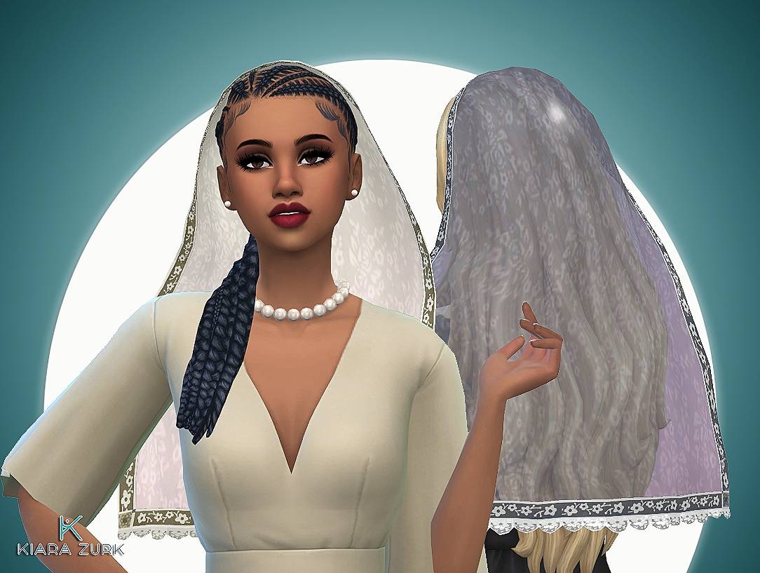 Lace Wedding Veil - The Sims 4 Create a Sim - CurseForge