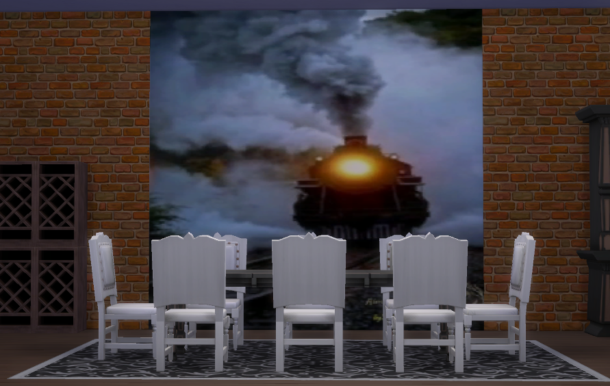Wall murals WM 038 railroad crossing - Base game compatible - Gallery ...