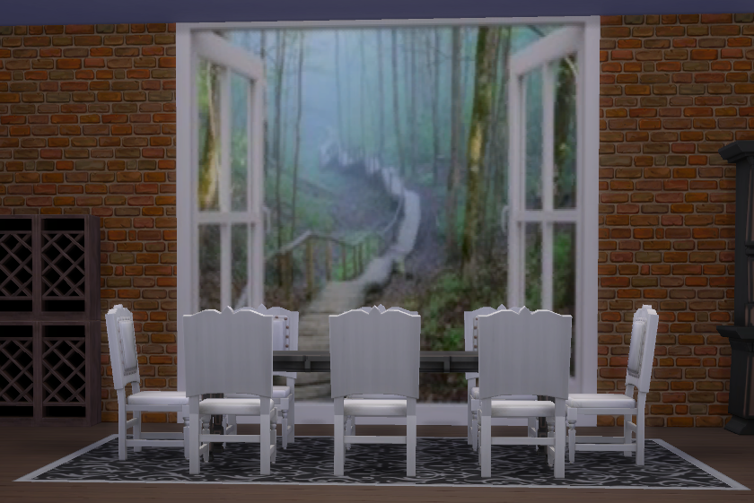 Wall murals WM 039 from my window - Base game compatible - Gallery ...