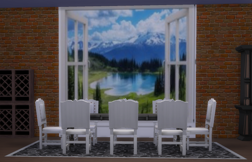 Wall murals WM 039 from my window - Base game compatible - Gallery ...