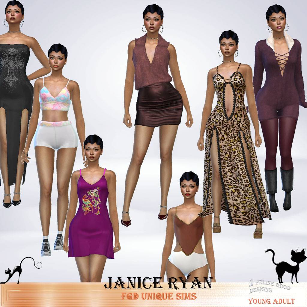 Janice Ryan - Gallery - The Sims 4 Sims / Households - CurseForge