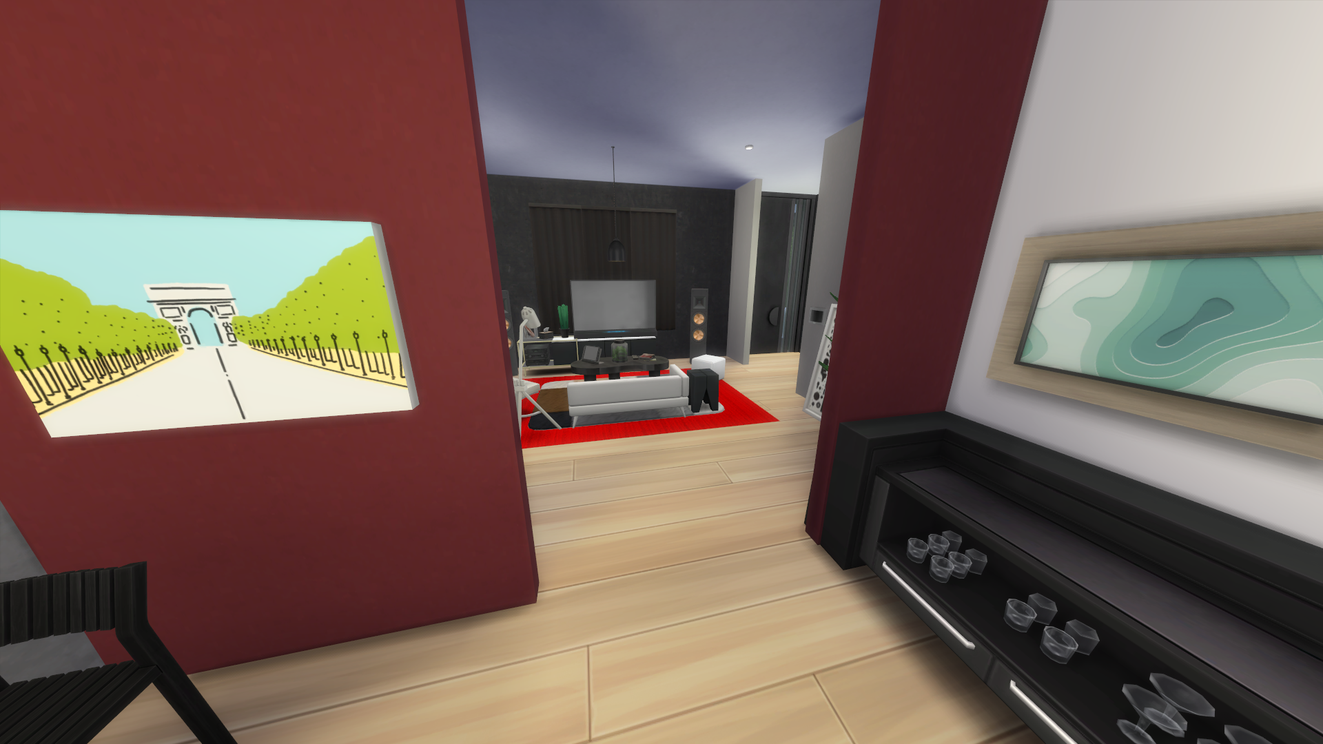 Vacuous Green Apartments - Gallery - The Sims 4 Rooms / Lots - CurseForge