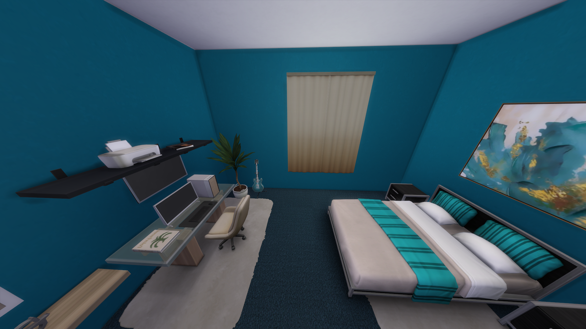 Vacuous Green Apartments - Gallery - The Sims 4 Rooms / Lots - CurseForge