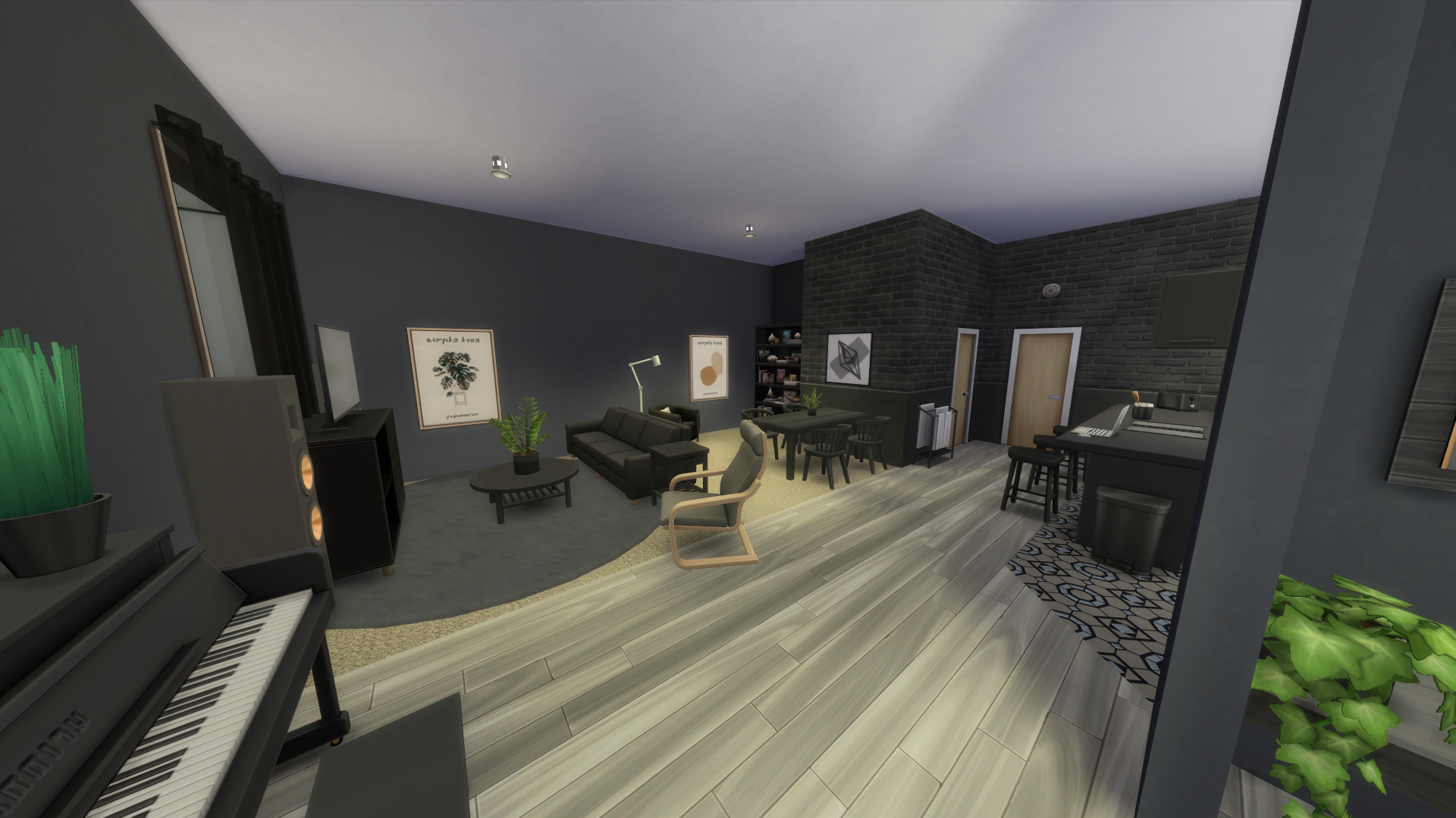 Vacuous Green Apartments - Gallery - The Sims 4 Rooms / Lots - CurseForge