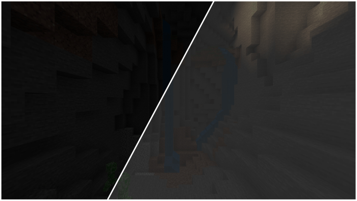 Night Vision texture pack | Gamma Method | Supports Render dragon ...