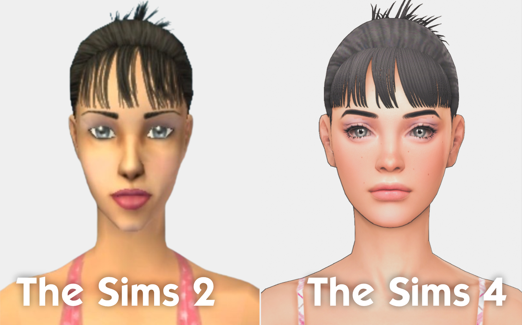 Brandi Hair (TS2 to TS4) - The Sims 4 Create a Sim - CurseForge