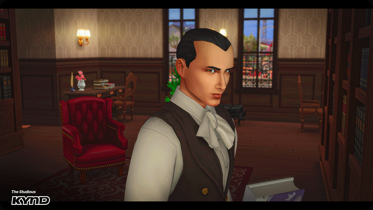 The Studious Hair - The Sims 4 Create a Sim - CurseForge