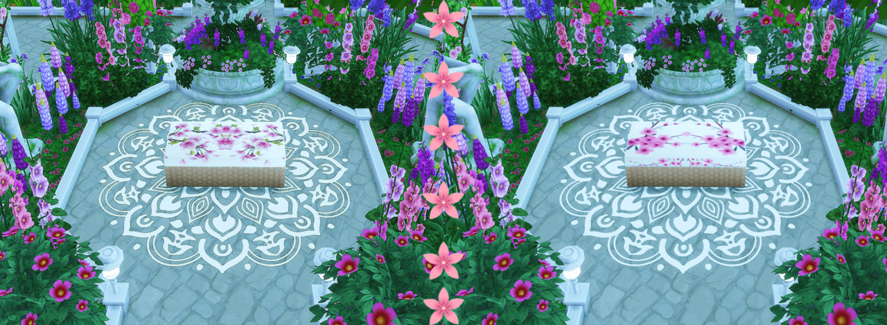 Cherry Blossom Furniture Collection - Gallery - The Sims 4 Build / Buy ...