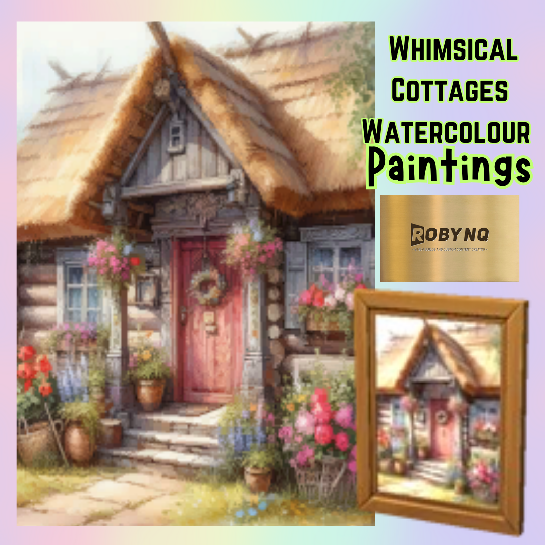 Whimsical Cottages Watercolour - Basegame compatible - Gallery - The ...