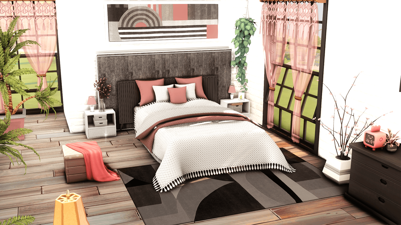 Neana Bedroom - Gallery - The Sims 4 Rooms / Lots - CurseForge