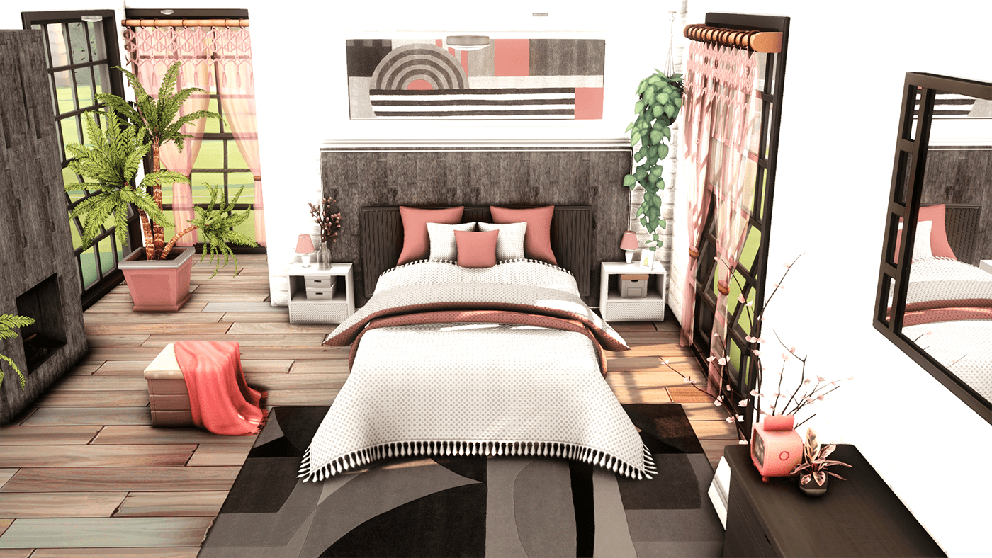 Neana Bedroom - Gallery - The Sims 4 Rooms / Lots - CurseForge