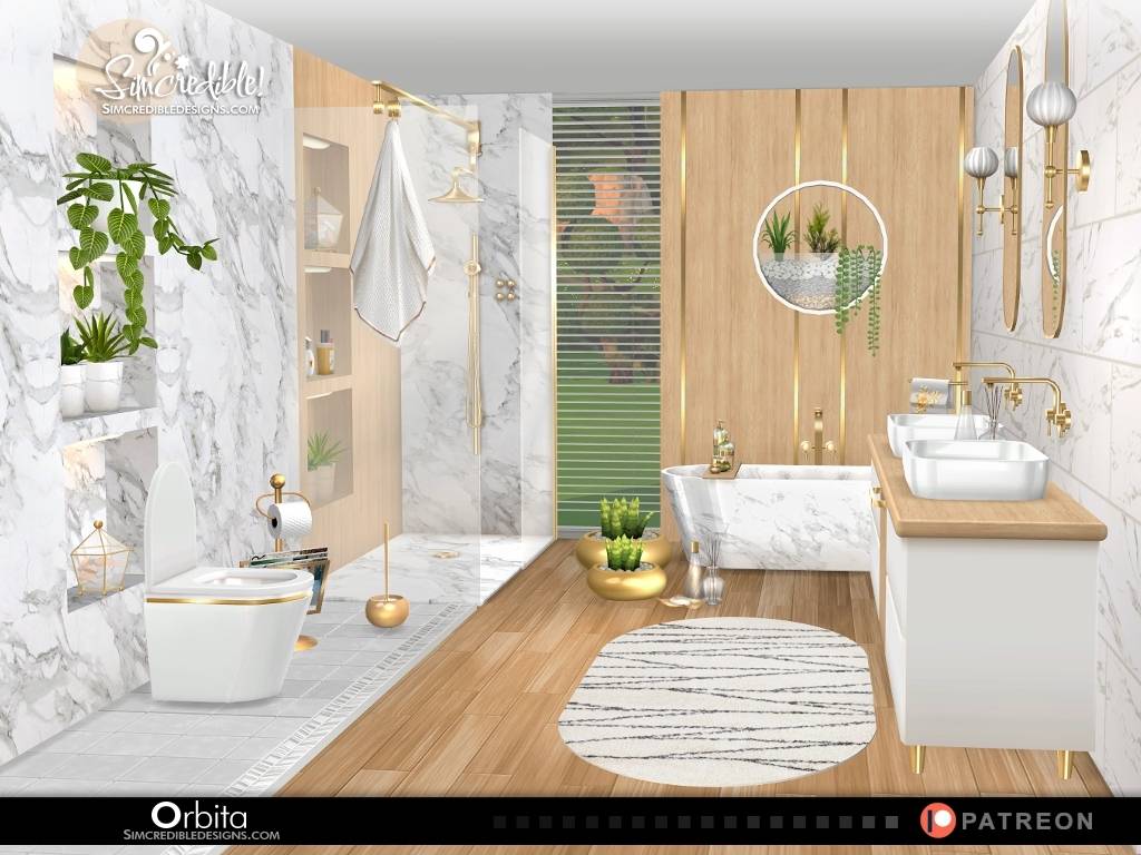 Orbita Bathroom 🛁 - Gallery - The Sims 4 Build / Buy - CurseForge