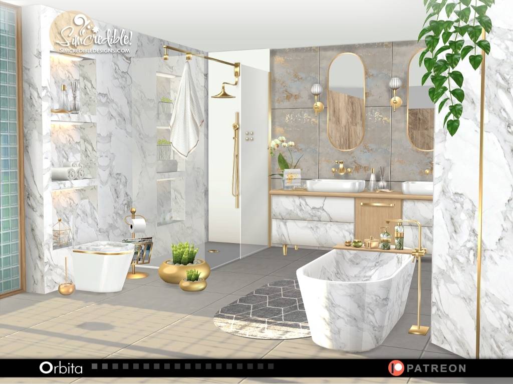 Orbita Bathroom 🛁 - Gallery - The Sims 4 Build / Buy - CurseForge