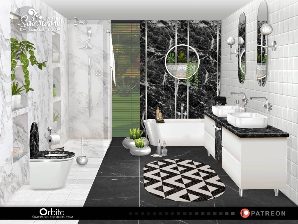 Orbita Bathroom 🛁 - Gallery - The Sims 4 Build / Buy - CurseForge