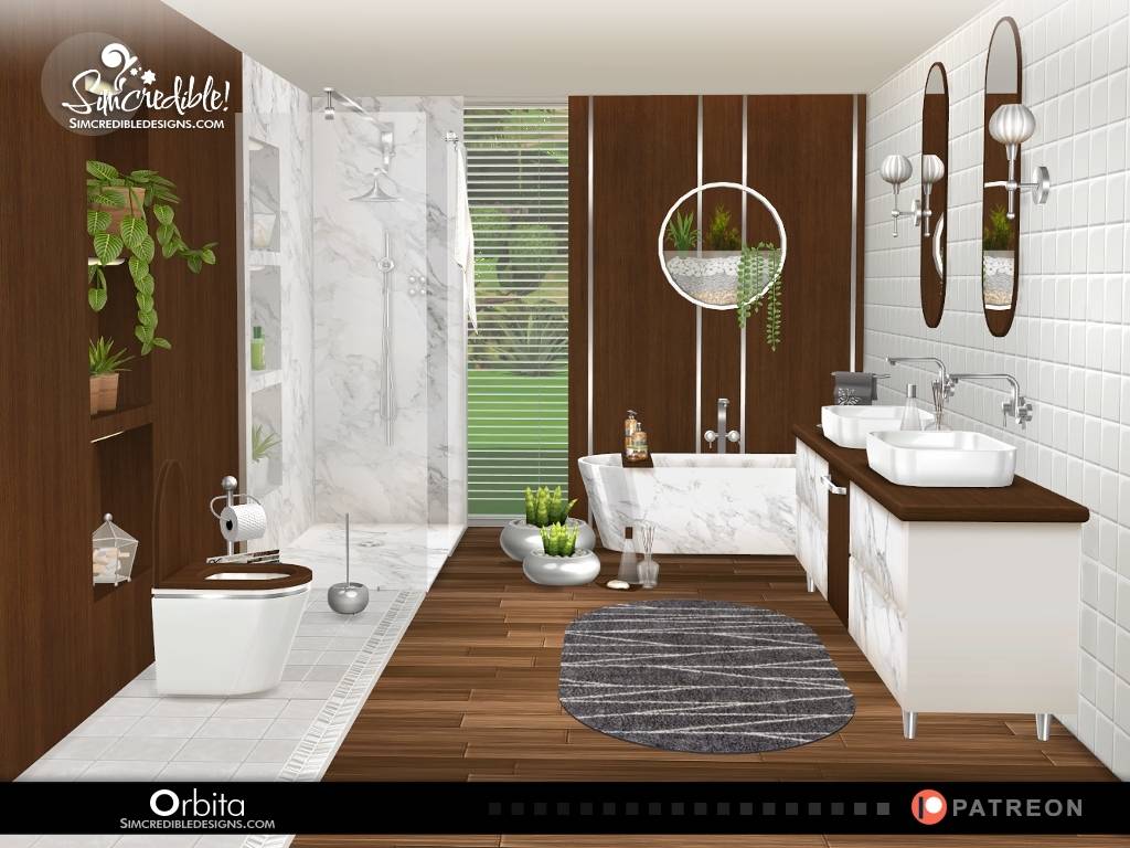 Orbita Bathroom 🛁 - Gallery - The Sims 4 Build / Buy - CurseForge
