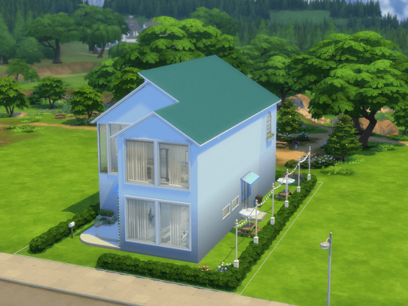 Color house - university housing - Gallery - The Sims 4 Rooms / Lots ...