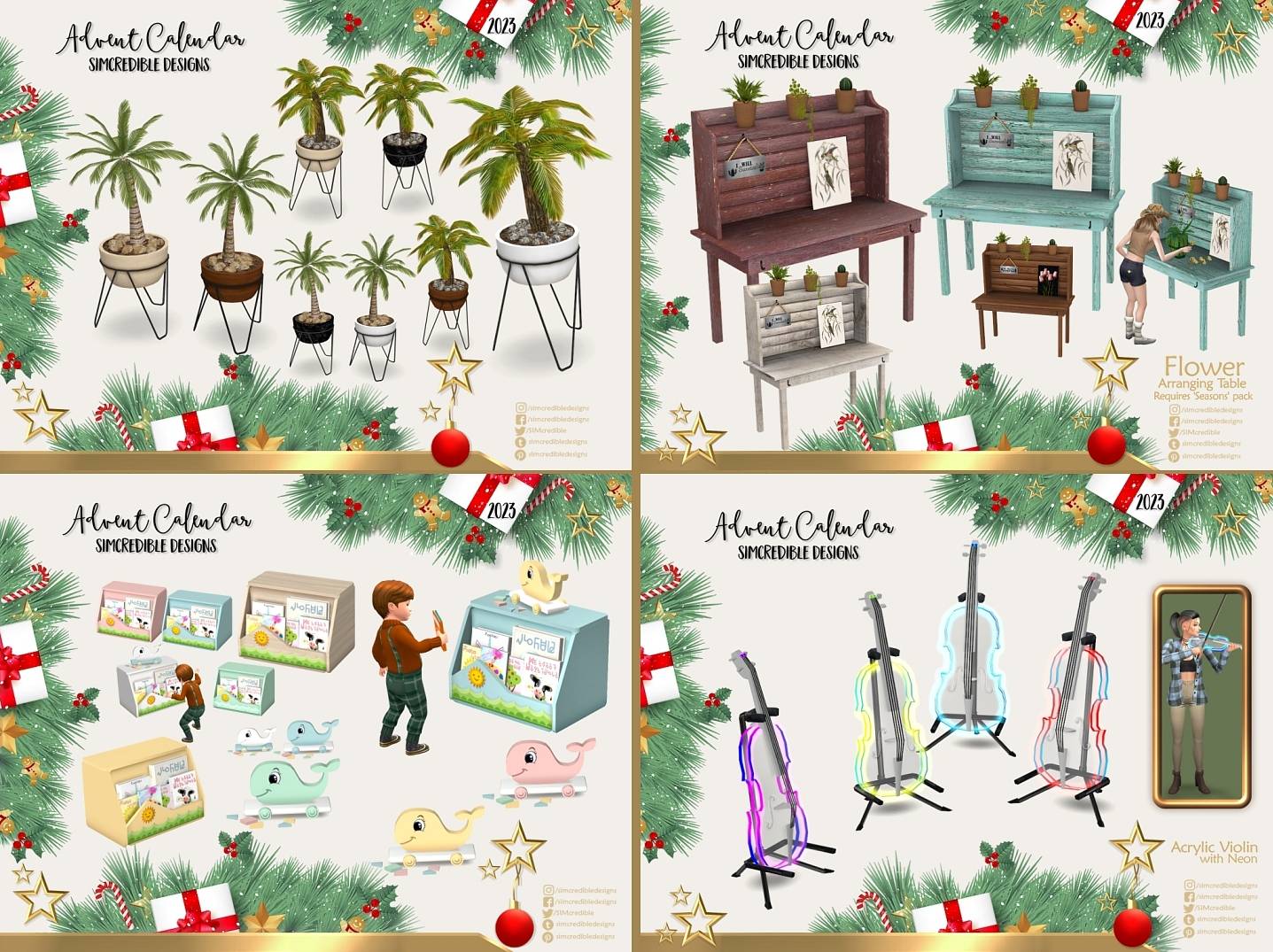 SIMcredible! - Advent Calendar 2023 - Gallery - The Sims 4 Build / Buy ...