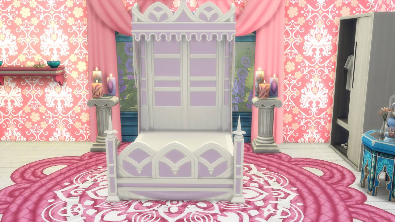 Ancient Resting Place Bed Frame - Gallery - The Sims 4 Build / Buy ...