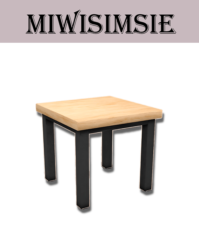 Single Object - Miwisimsie First Dining Table - Gallery - The Sims 4 ...