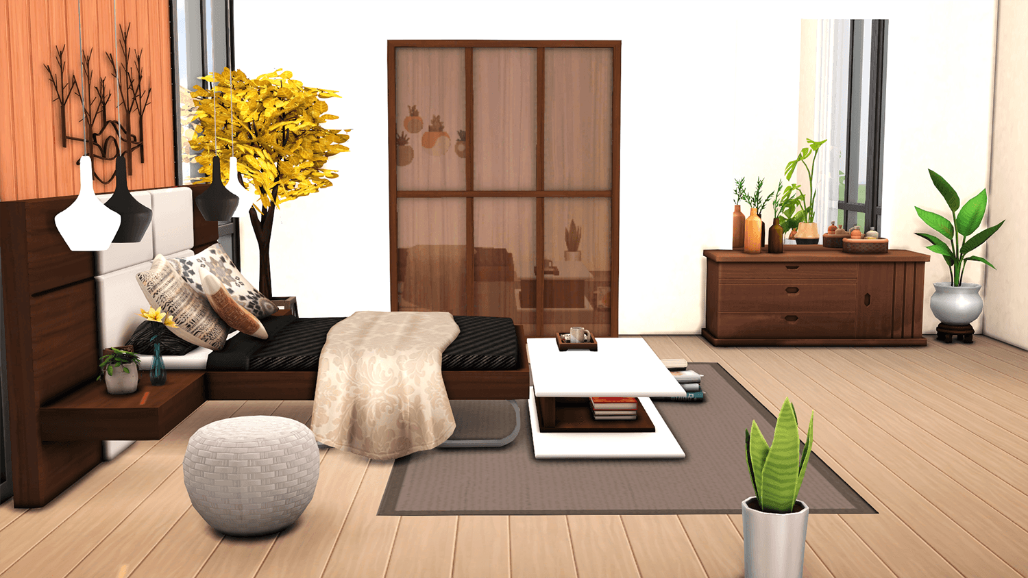 Betsy Modern Bedroom - Gallery - The Sims 4 Rooms / Lots - CurseForge